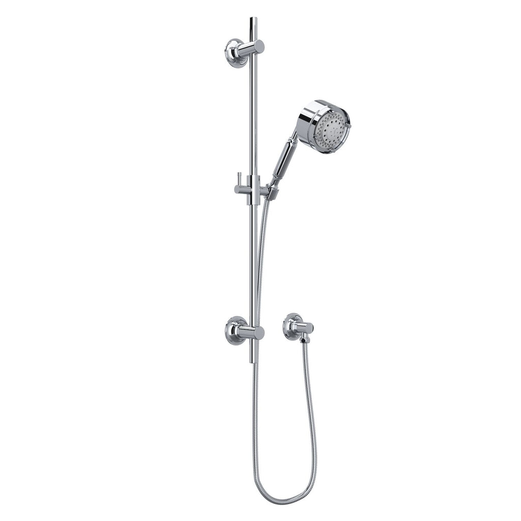 HANDSHOWER SET WITH 24" SLIDE BAR AND 5-FUNCTION HANDSHOWER | robinsonco.ca