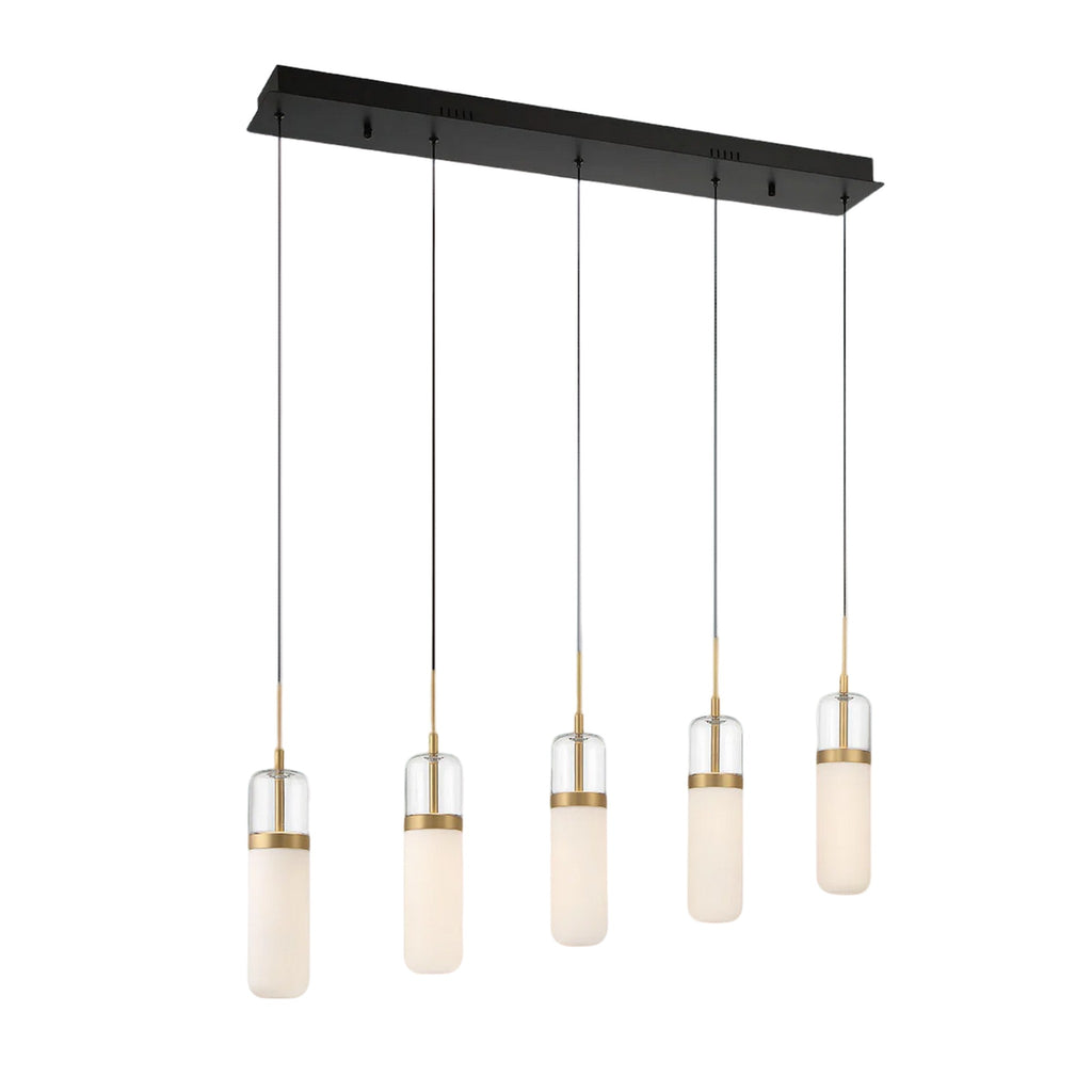 VERONA RECTANGULAR LED CHANDELIER (MULTIPLE SIZES) | robinsonco.ca