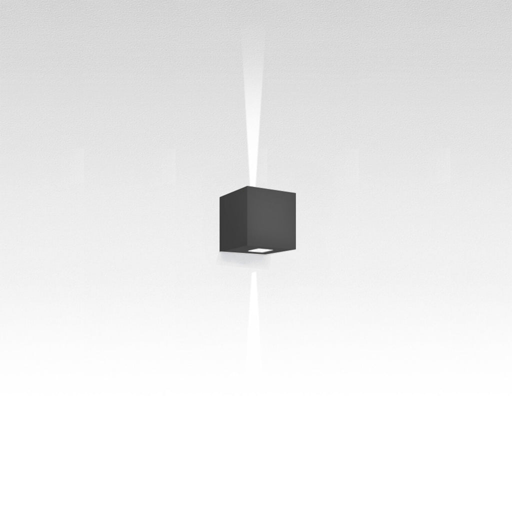 EFFETTO 14-INCH SQUARE DIRECT/INDIRECT 2-NARROW BEAMS WALL LIGHT ...