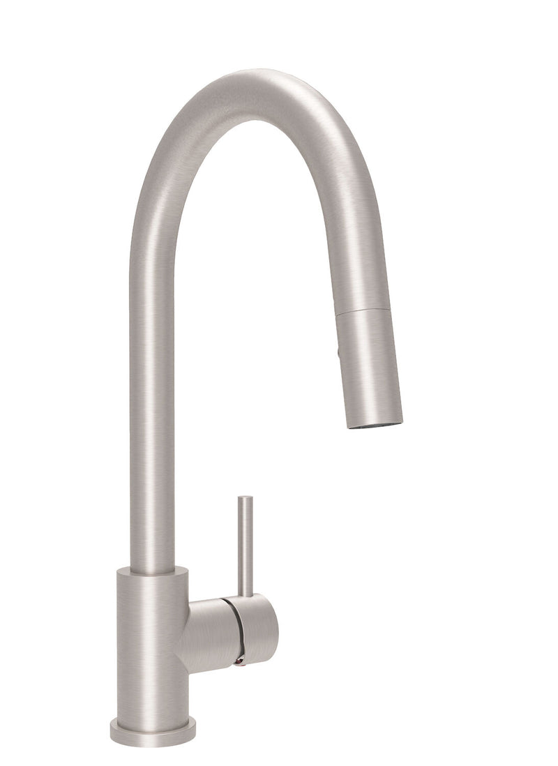 UNICK MODERN SINGLE HOLE PULL-DOWN KITCHEN FAUCET WITH SINGLE LEVER ...