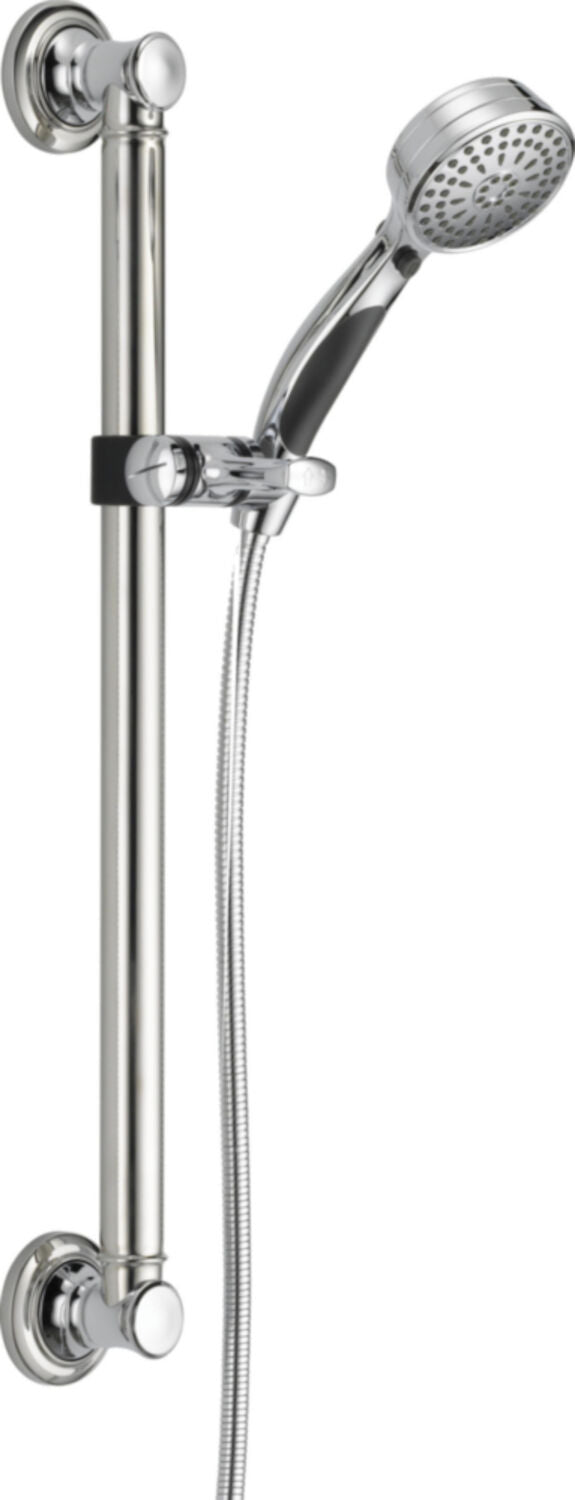 ACTIVTOUCH® 9-SETTING HAND SHOWER WITH TRADITIONAL SLIDE BAR / GRAB BAR ...