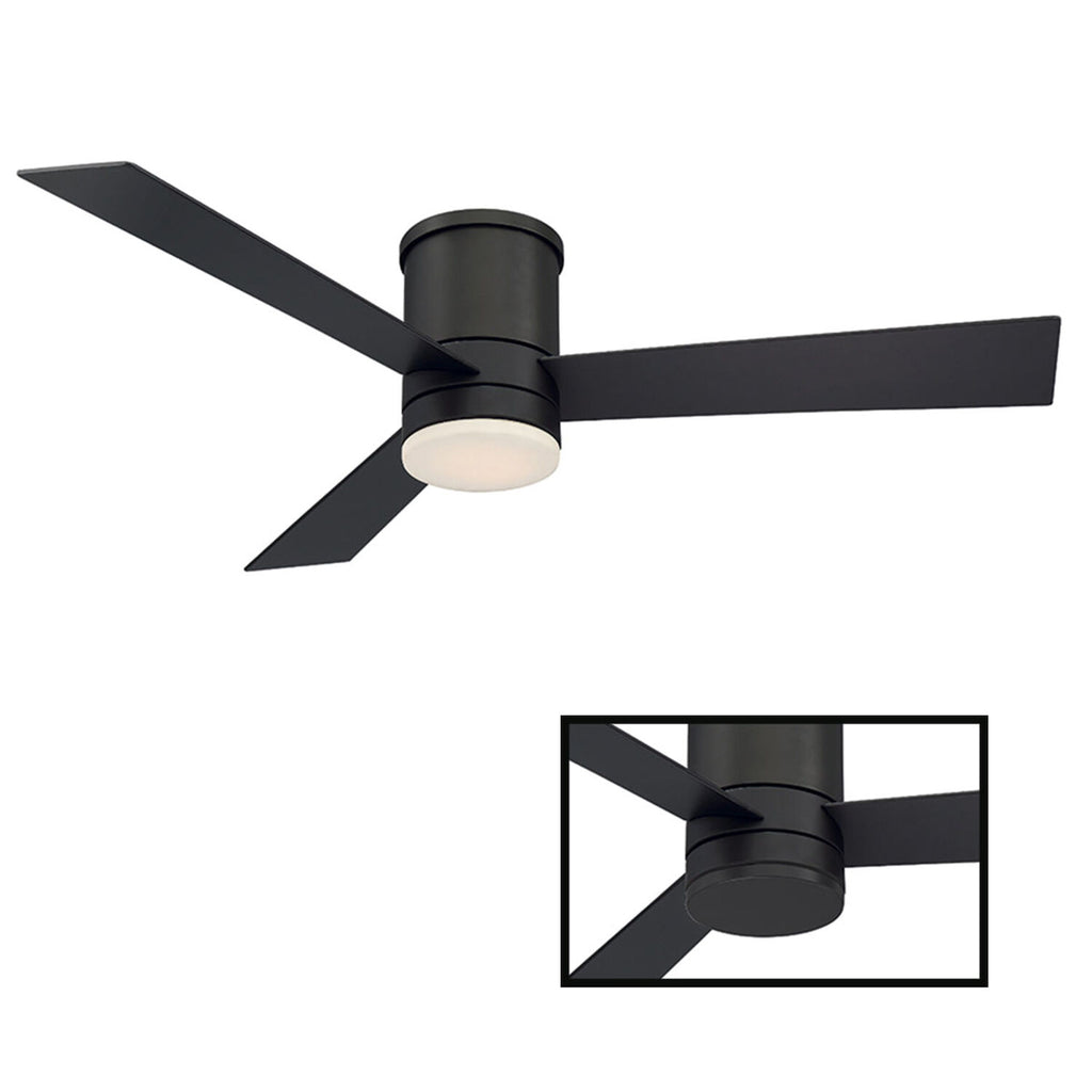 AXIS 52-INCH 3000K LED FLUSH MOUNT CEILING FAN | robinsonco.ca