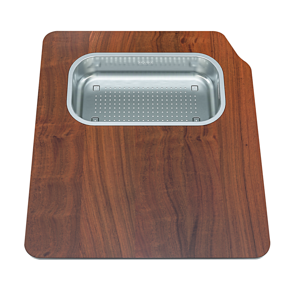 ORCA SOLID WOOD CUTTING BOARD AND COLANDER