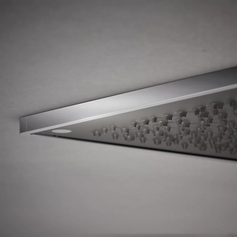 REAL RAIN 19-INCH SQUARE TWO-FUNCTION OVERHEAD SHOWER PANEL