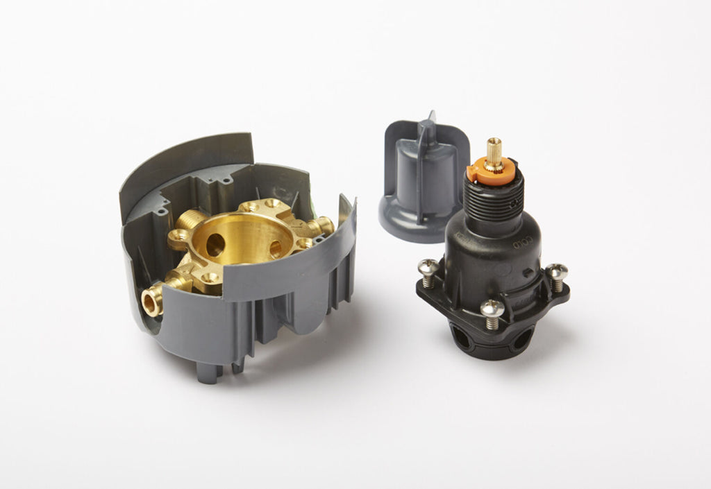 RITE-TEMP® PRESSURE-BALANCING VALVE BODY AND CARTRIDGE KIT WITH PEX ...